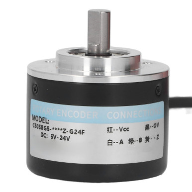 2 Phase Incremental Rotary Encoder, DC5?24V Rotary Encoder, 50mm Outer ...