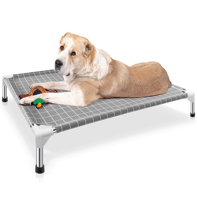 Elevated Dog Bed Pet Cot - Dog Cots Beds for Large Dogs | Detachable ...