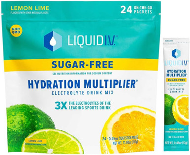 Liquid I.V. Hydration Multiplier, 24 Individual Serving Stick Packs in ...