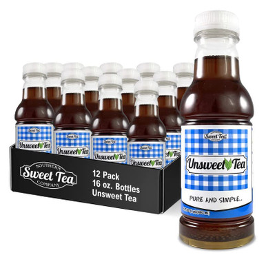 Iced Tea Unsweetened - Pure & Natural Unsweet Black Iced Tea - Zero ...