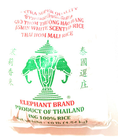 Elephant Brand Thai Hom Mali Rice 10 Lb - Warehousesoverstock