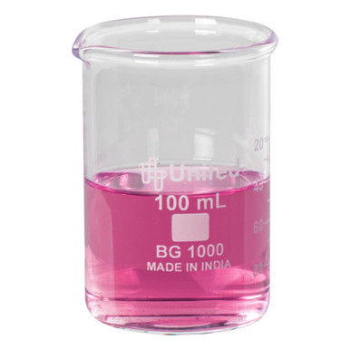 United Scientific BG1000-100 Borosilicate Laboratory Grade Glass ...