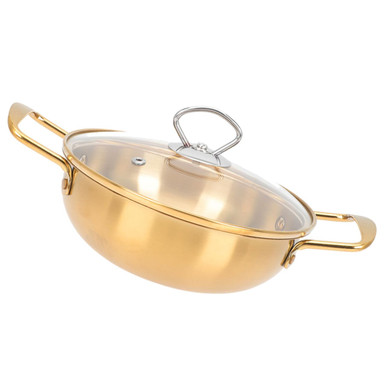 OKUMEYR Induction Cookware Chinese Hot Pot Korean Ramen Nonstick Cooker ...