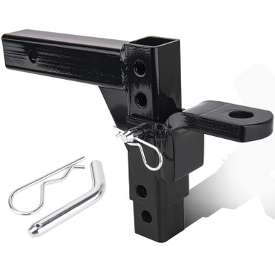 Drop Hitch Trailer Hitches, Adjustable Trailer Hitch Ball Mount with 2. ...