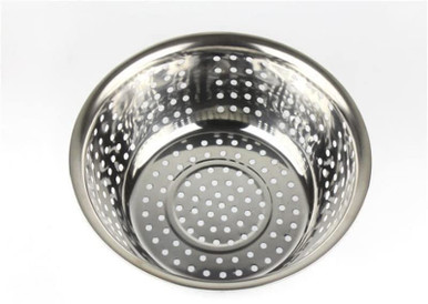 MMLFX 1pc Kitchen Sieve Big Hole Stainless Steel Washing Mesh Vegetable ...