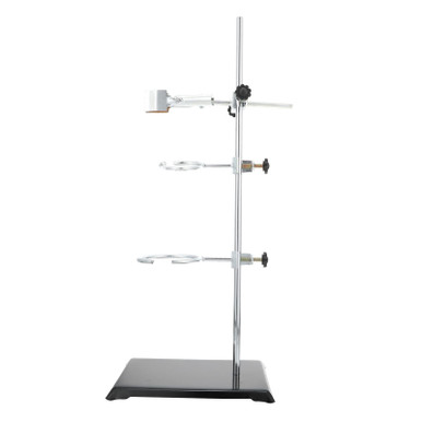 Baluue 1pc Iron Stand Burette Clamp and Stand Metal Stand Retort Ring ...