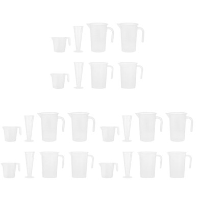24 Pcs Measuring Cup Tall Form Beaker Large Measure Beaker Baking ...