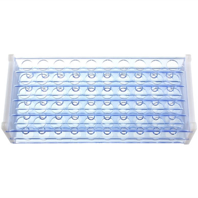 Test Tube Rack Plastic Blue Plastic Test Tube Stand Bracket Rack for 12 ...