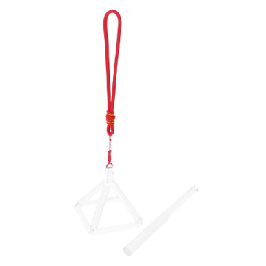 VICASKY 1 Set Pyramid Music Clear Crystal Singing Pyramid Singing ...