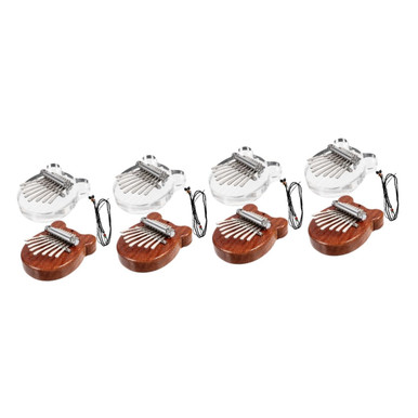 Toyvian 8 Pcs 8 Tone Thumb Piano Delicate Finger Piano Kids Mini Toys ...