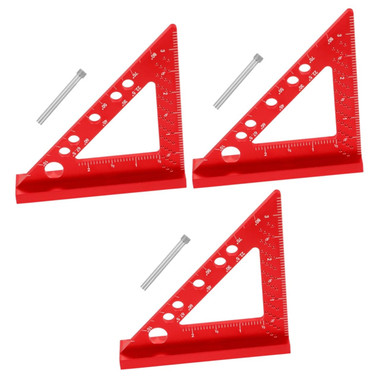 HOMSFOU 3pcs Mechanic Big Frame Right Angle clamp Frame Triangle Ruler ...