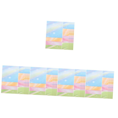 EXCEART 1000 Sheets Square Origami Scrapbook Colorful Star Origami Mini ...
