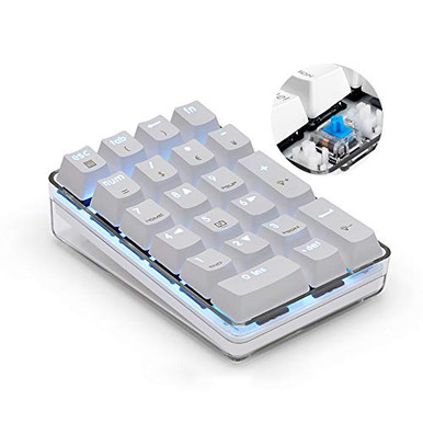 Magicforce Number Pad, Mechanical USB Wired Numeric Keypad with Blue ...