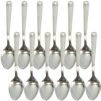 Nagao Old English Tea Spoon, Set of 12, Made in Japan - Warehousesoverstock