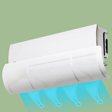 Split AC Air flow Deflector Adjustable Air Conditioning Wind Deflector ...