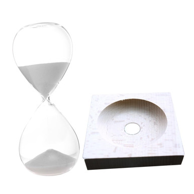 Ciieeo 3pcs Glass Hourglass Sand Timers for Classrooms Transparent ...