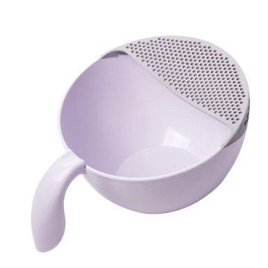 YZJSSL Rice Wash Sieve Plastic Rice Fruit Vegetable Wash Drainer ...