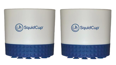 SquidCup Non-Tipping Portable Universal Cup, Can, and Bottle Holder for ...