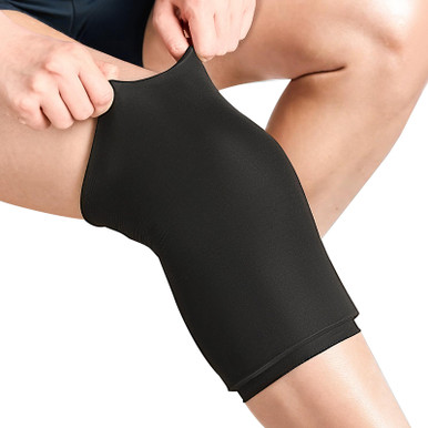 NOVASPORT Knee Ice Pack Wrap for Injuries, Ice Sleeve Pain Relief for ...