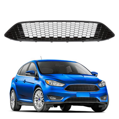 HOUGEET Front Grille Fit for 2015 2016 2017 2018 Ford Focus Front ...