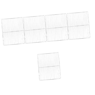 BESTOYARD 5pcs Bbq Net with Legs Wire Cooling Rack Bbq Grills Portable ...