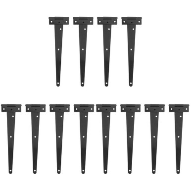 12 Pcs 10 Triangle Hinge T Shape Hinges Heavy Duty Tee Hinge Fence ...