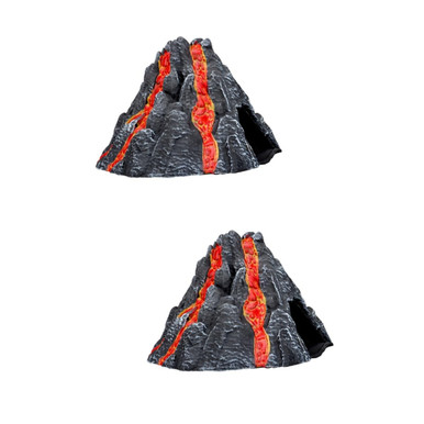 Totority 2 Pcs Volcano Model Boys Kids Toys Volcanic Eruption Dino ...