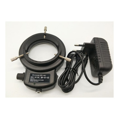 Microscope Accessories Kit Adjustable 6500K 144 Microscope LED Ring ...