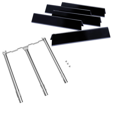 Kinborah 69787 Grill Burner and 7636 Flavorizer Bars for Weber Spirit ...