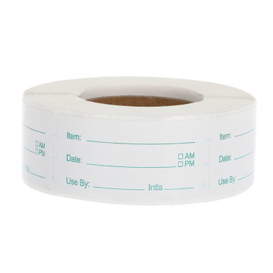 SHOWERORO 1 Roll Date Sticker Container for Food Freezer Food Labels ...