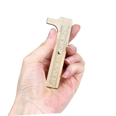 1pc Mini Vernier Calipers Copper Vernier Micrometer Animal Floor ...