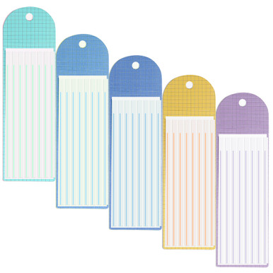 NEWEST 800 Pieces Long Strips Page Markers, Index Tabs with Lines ...