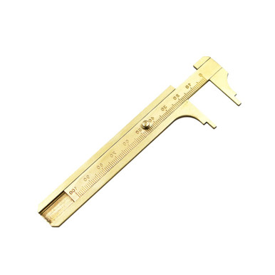 SOLUSTRE Vintage Bookmarks Pocket Caliper Vernier Gauge Magnetic Book ...