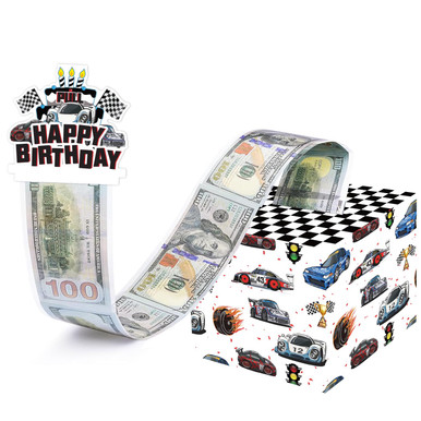 Mpanwen Race Car Birthday Money Gift Box for Cash Gift, DIY Surprise ...