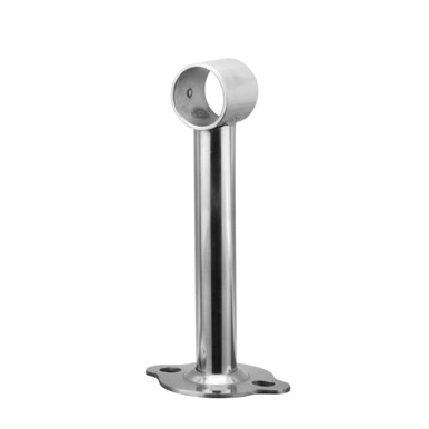Stainless Steel Pipe Rod Closet Hanging Rod Round Pipe Ceiling- Mount ...