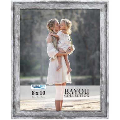 Icona Bay 8x10 Azure Gray Picture Frame, Cape Cod Style 8 x 10 Photo ...