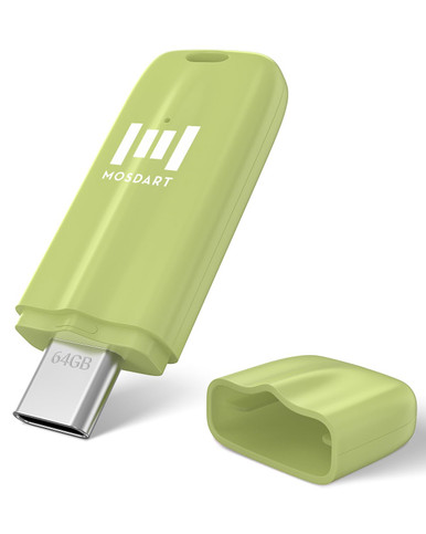 MOSDART 64GB Fast USB C Flash Drive - OTG USB 3.1 Type-C Thumb Drive ...