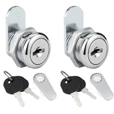 Truck Tool Box Locks, 2-Pack 5/8" Cylinder Key Alike Cam Lock ...