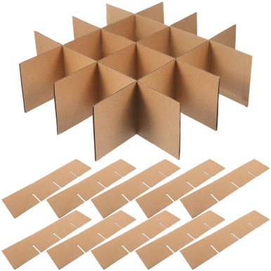 iplusmile Glass Dividers for Moving Boxes, 6pcs Cardboard Moving Box ...