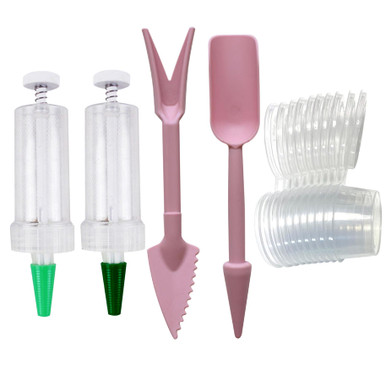 Seed Planting Tool, 1 Set Seed Planter Tool Plastic Manual Seed ...