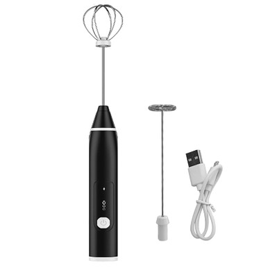 Cordless Electric Stirrer - 3 Speed Mini Hand Mixer, USB Charge ...
