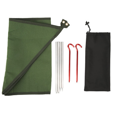 Topyond Small Size Campfire Windshield - Outdoor Bonfire Windproof ...