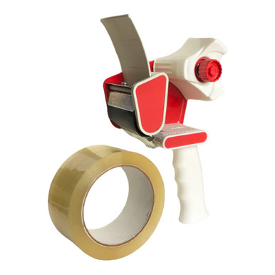 Standard Size 2" Tape Gun Dispenser, Designed for Packing, Shipping and ...