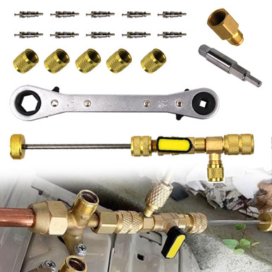 RYANSTAR RACING HVAC Service Wrench and Valve Core Remover Installer ...