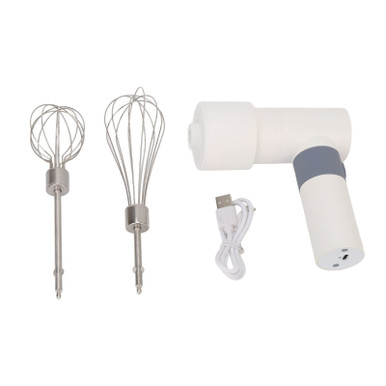 Electric Hand Mixer, 2000mah Rechargeable Baking Blender Mixer Cordless ...