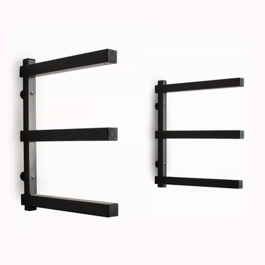 CLEAR STYLE Lumber Storage Rack and Wood Organizer Heavy Duty Metal ...