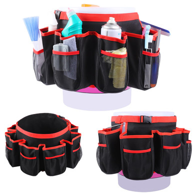 ZIORS Bucket Cleaning Tool Organizer,Wash Tool Caddy 5-Gallon Organizer ...