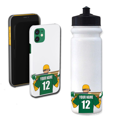 Stinky Lockers 6 Pack Personalized Baseball Stickers Laminated Labels ...