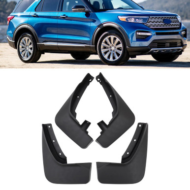 KaiWell 4pcs Mud Flaps Kit Fit for Ford Explorer 2020 2021 2022 2023 ...