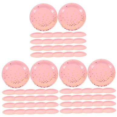 FRCOLOR 150 Pcs Party Paper Plate Salad Plates Dinnerware Plates Paper ...